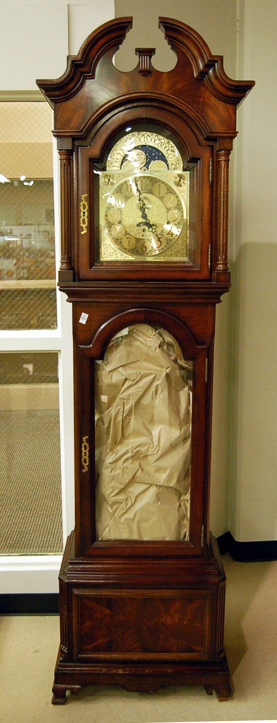 Mahogany Cased Heritage Heirloom Grandfather Clock