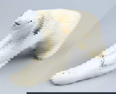 Inuit Whale Sculpture Auction