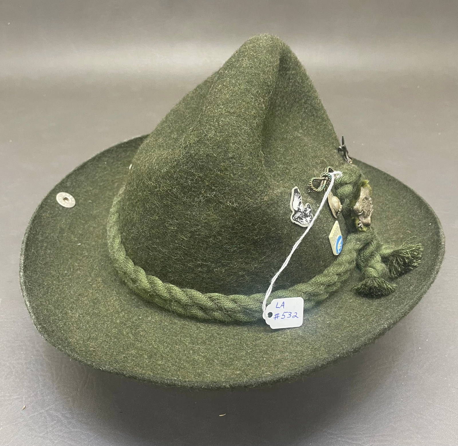 Vintage German Alpine Hat Auction