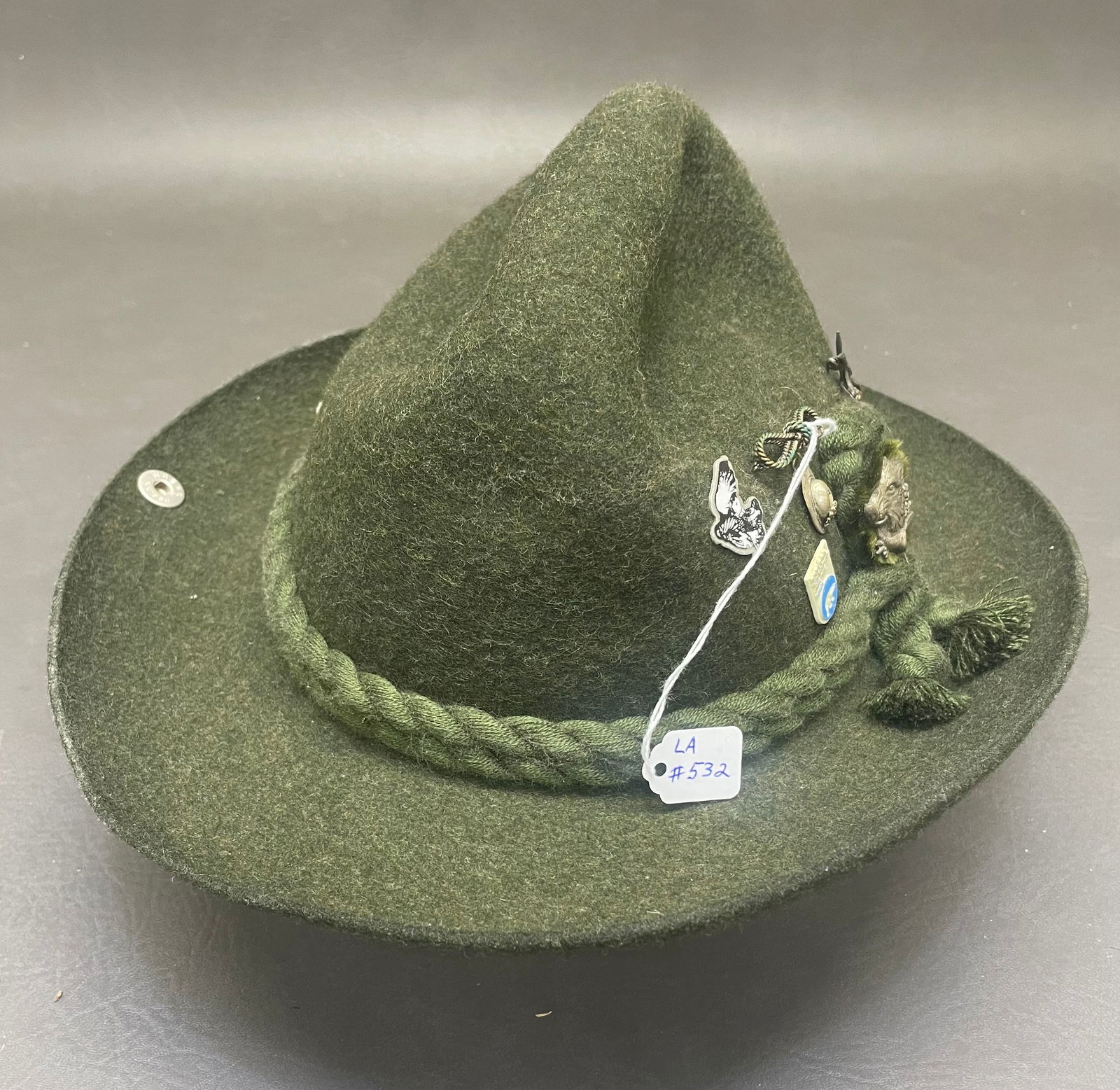 Vintage German Alpine Hat Auction