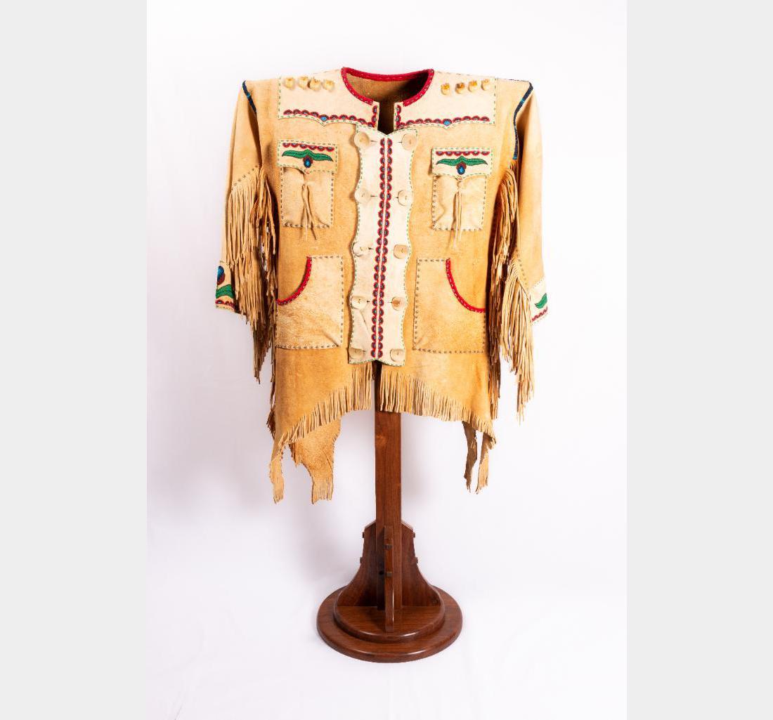 Metis Man's Beaded Buckskin Coat - Mar 20, 2020 | March in Montana in ...