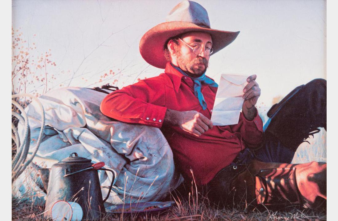 George Molnar, oil on canvas - Mar 20, 2020 | March in Montana in Montana