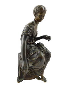 Math Moreau Classical Bronze Sculpture