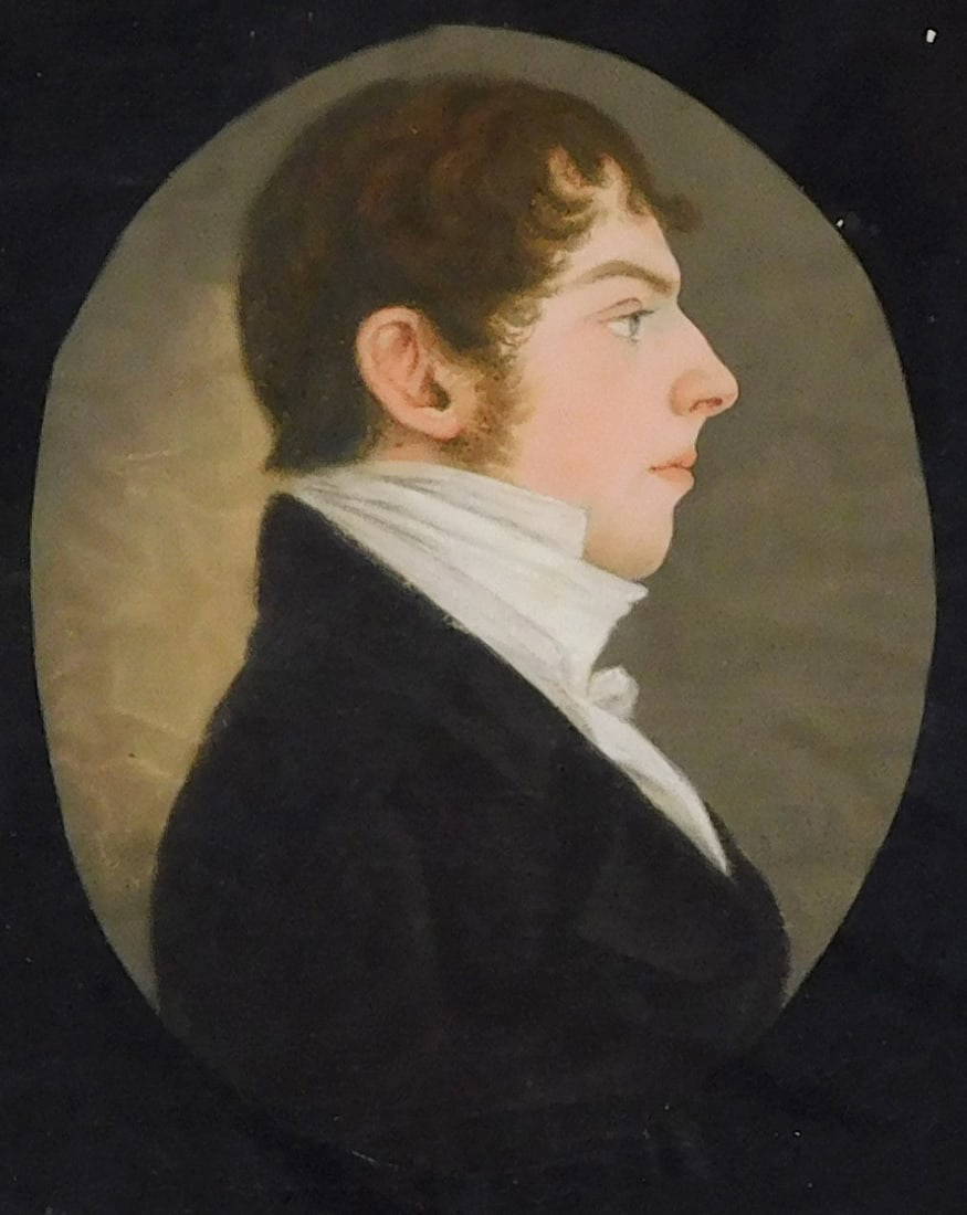 +american School Portrait Inscription Identifies As "stephen Tuckerman ...