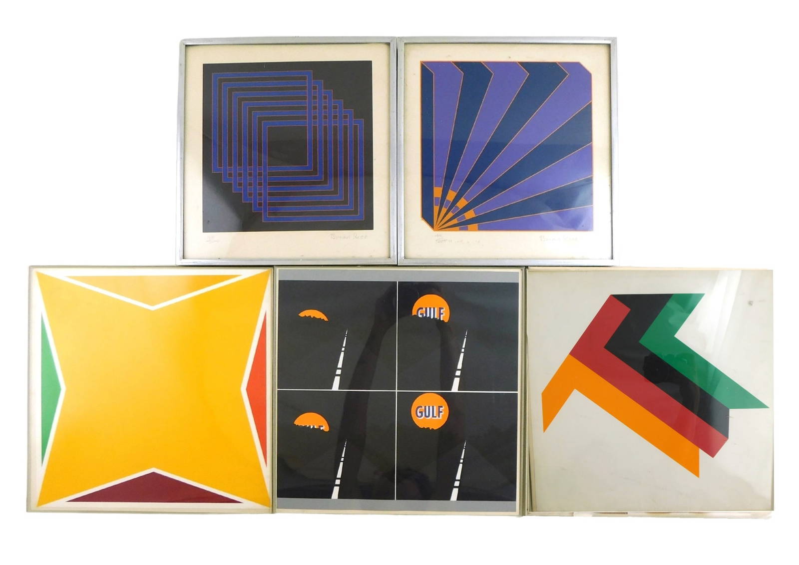 Brian Rice, Horst Scheffler, Allan D'arcangelo, And Larry Zox, Five ...