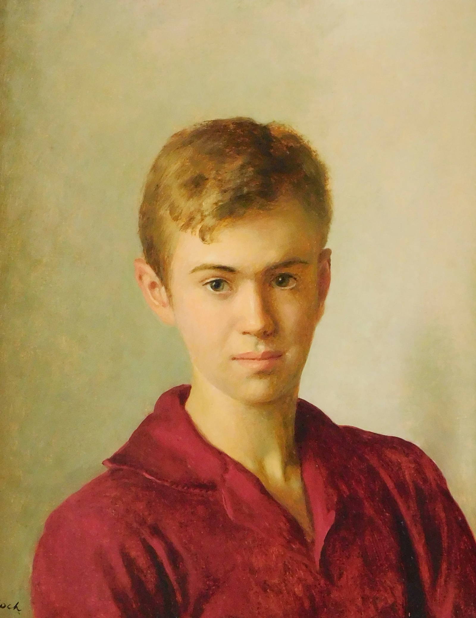 John Koch (american, 1909-1978), "portrait Of John J. Desmond", 1951 ...