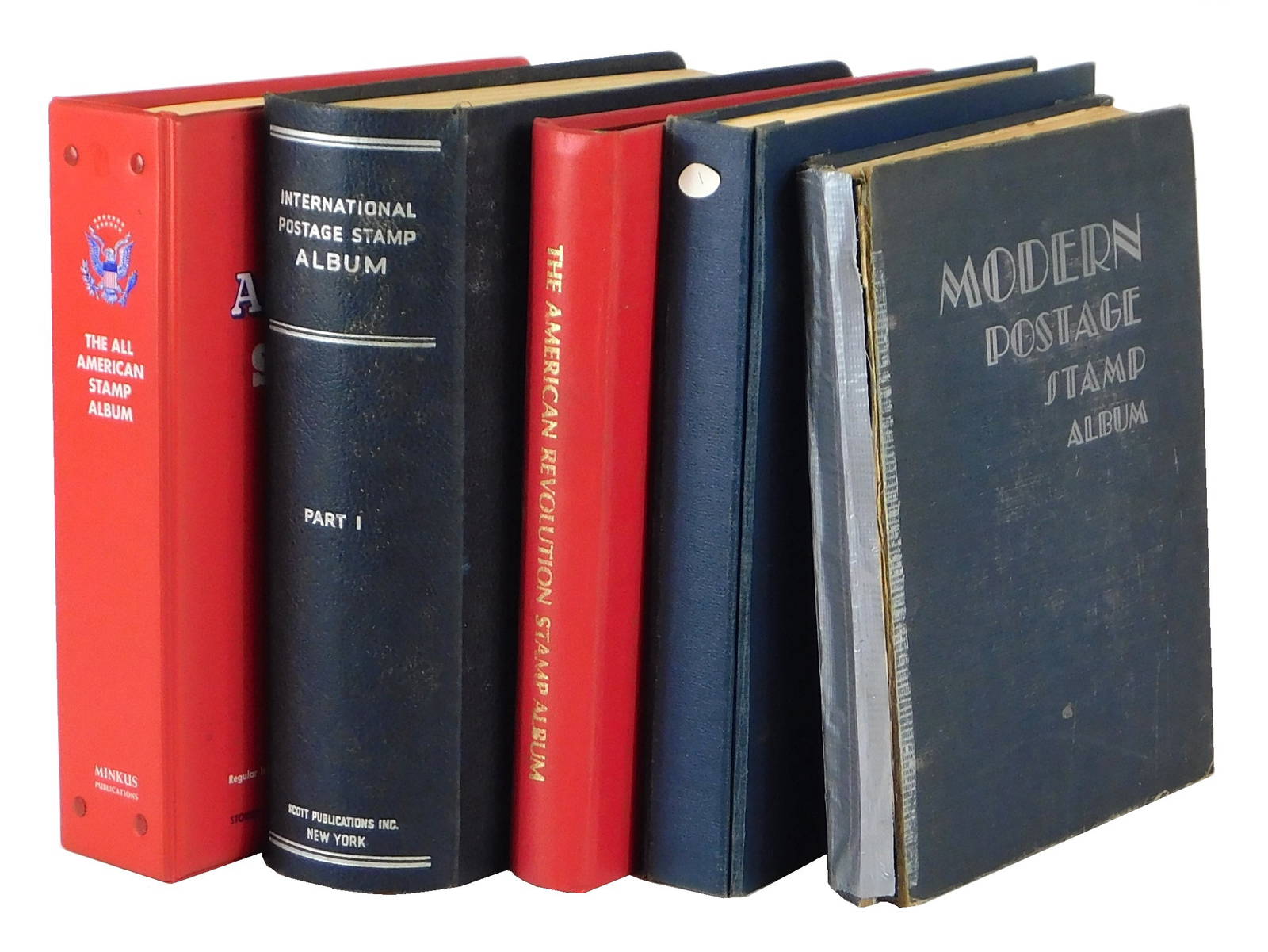 Stamps: U. S. Stamp Collection, Consisting Of Five Albums, Including ...