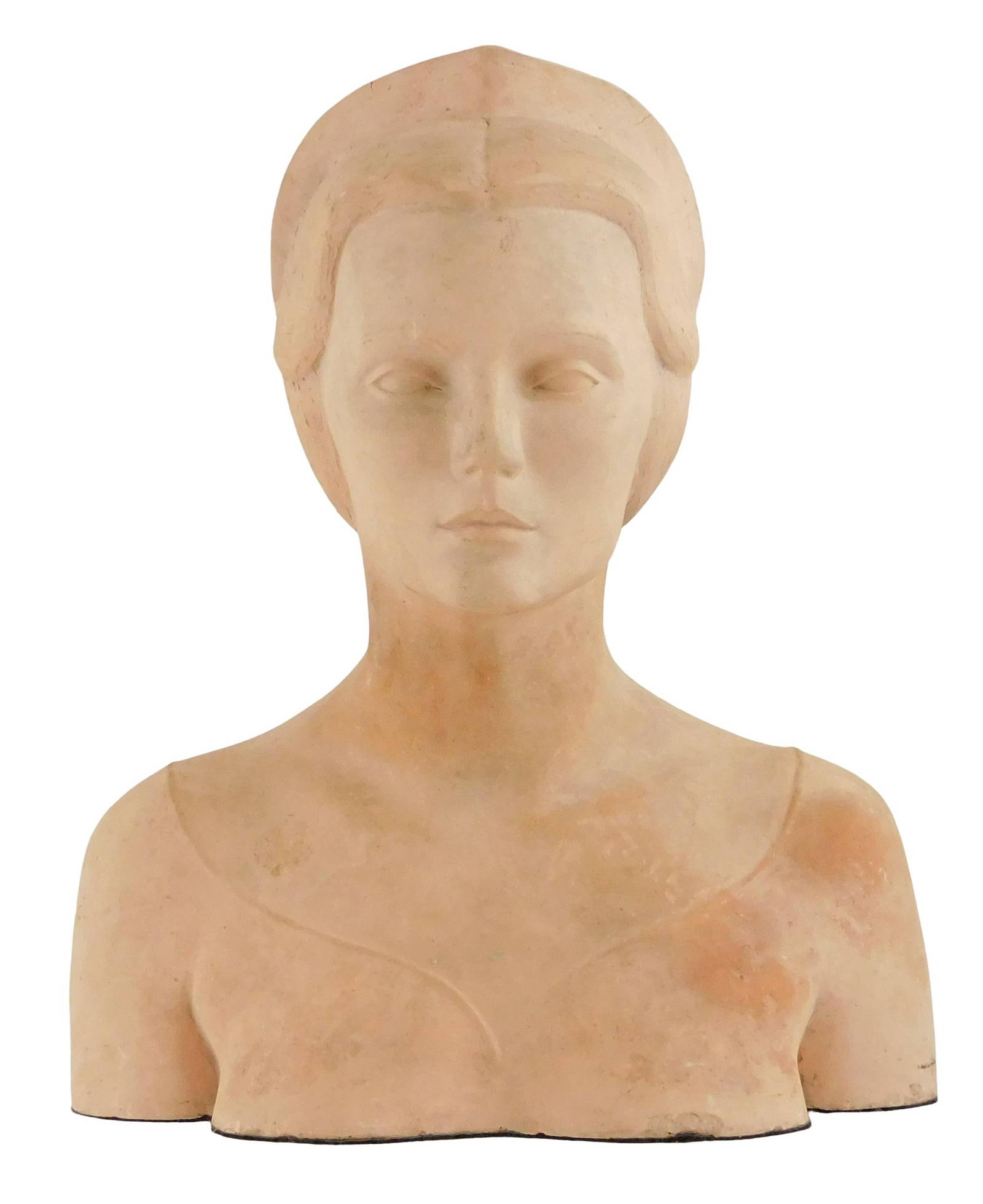 Justin Sturm (american/connecticut, 1899-1967), 1934, Bust Of Woman ...