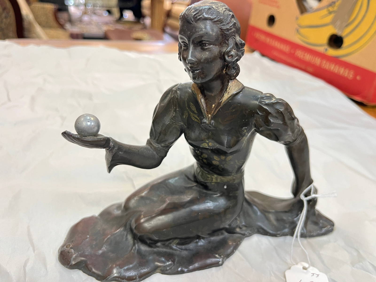 Antique Bronze Woman Auction