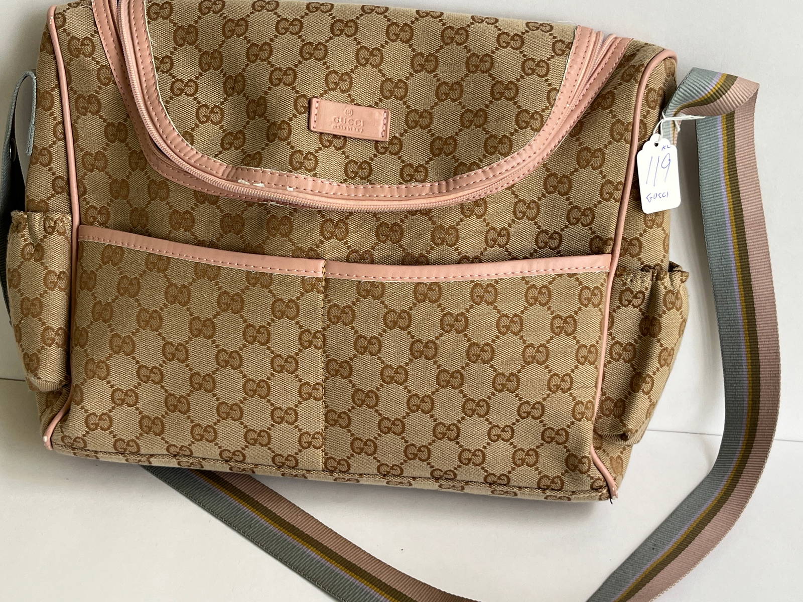 Gucci Baby Changing Bag Auction