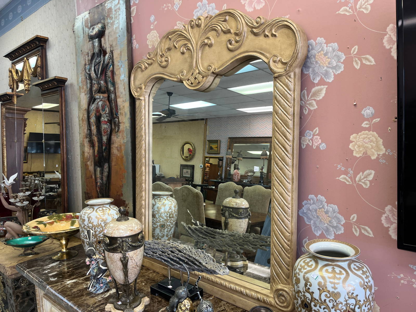 Lg. Mirror Auction