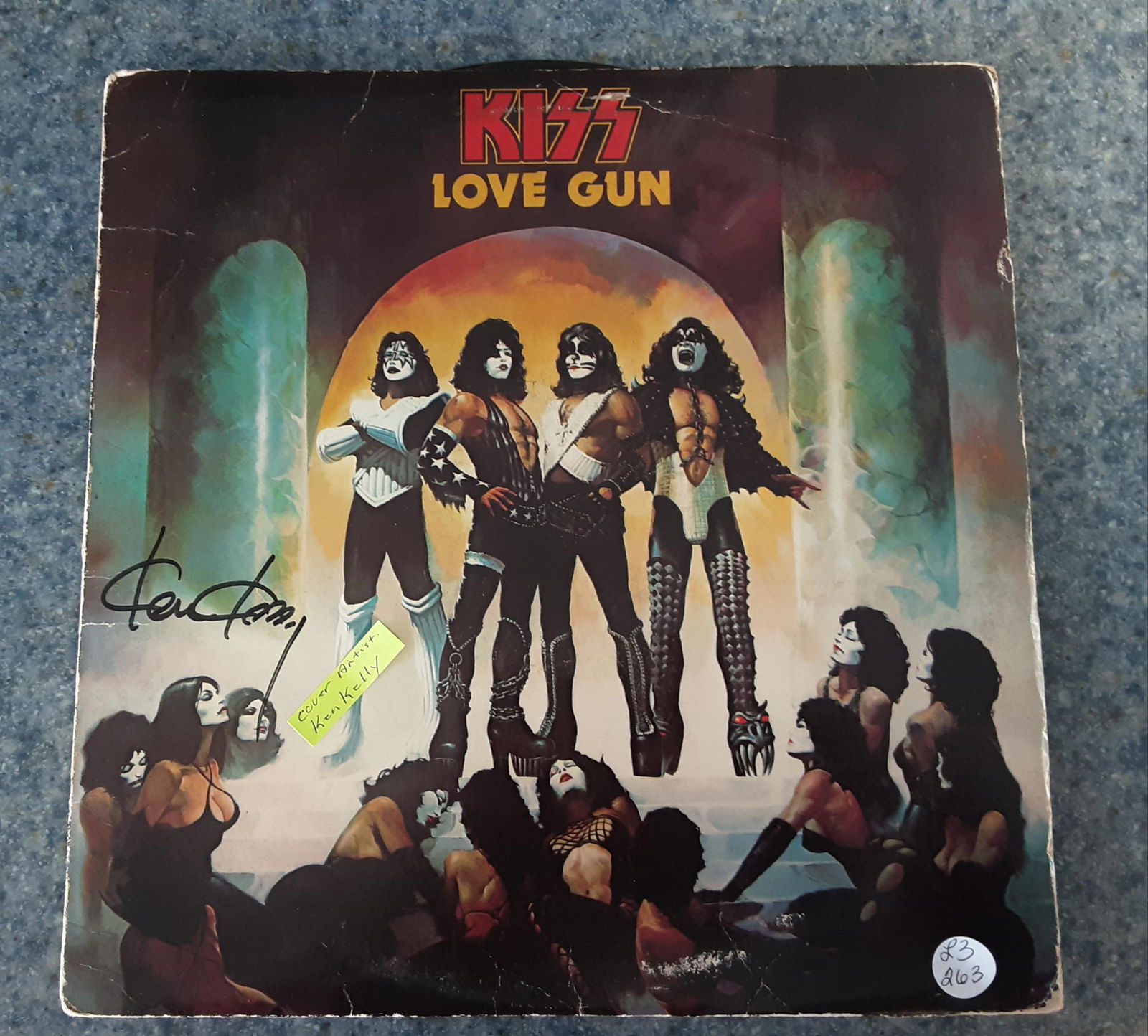 Rare, Original Kiss Record Album “love Gun.”