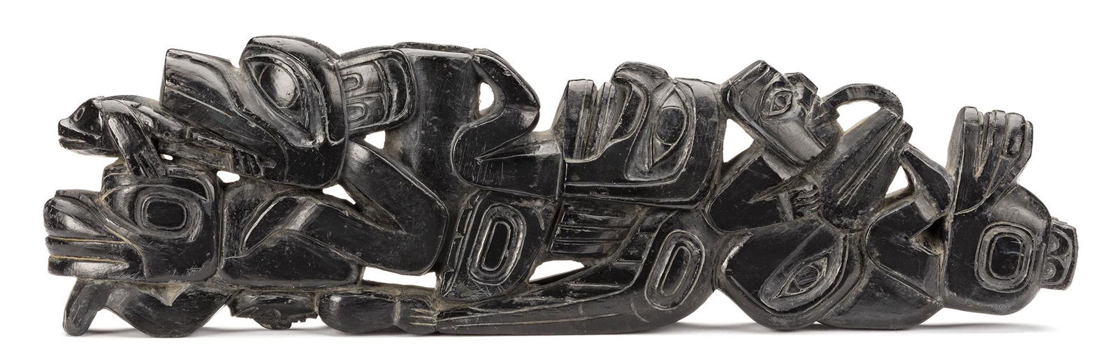 Unidentified Artist, Haida, Haida Motif Panel Pipe, C.