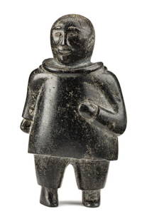 Ada Eyetoaq, Inuit, Standing Man, C. 1980