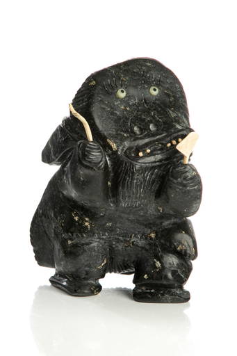 Uriash Puqiqnak, Inuit, Drum Dancer, Mid Late 1990s