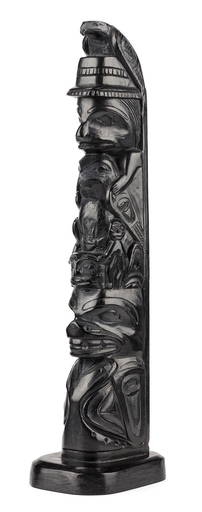 THOMAS MOODY, HAIDA, Model Totem Pole, 2 December 1936 - Dec 05, 2022 ...