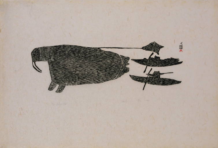 PARR, INUIT, Walrus Hunt, 1964 (1964-5 #59) (#0038) on Jan 26, 2023 ...