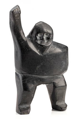 John Kavik, Inuit, Waving Man, C. 1973 75