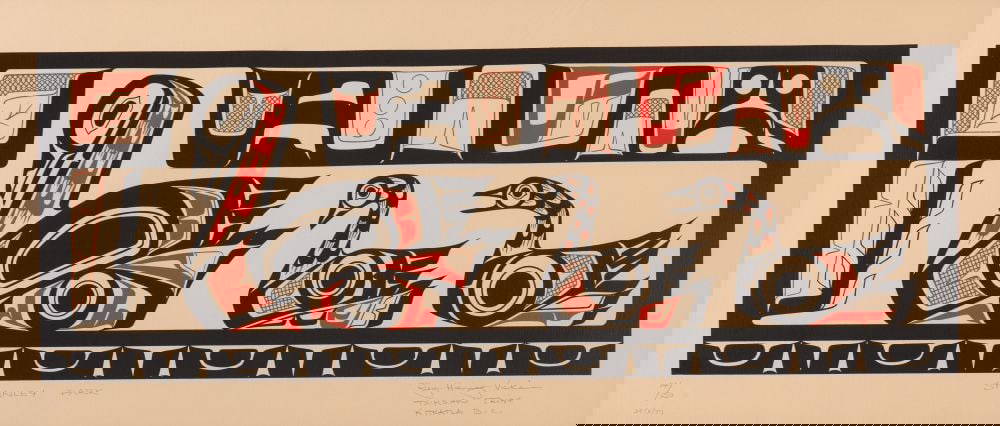 Roy Henry Vickers, First Nations, Stanley Park, 3 March 1997