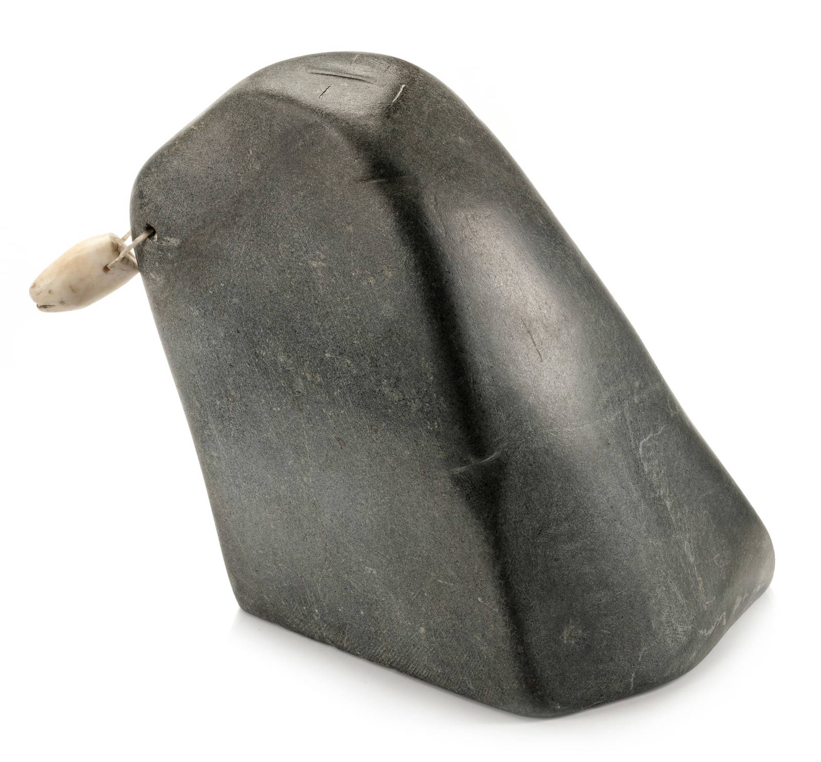 John Pangnark, Inuit, Figure With Amulet, C. 1971-73 Auction