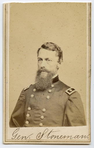 Civil War Cdv Of General George Stoneman