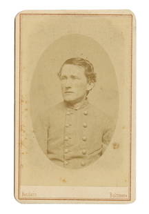 Rare Cdv Of Colonel Mosby