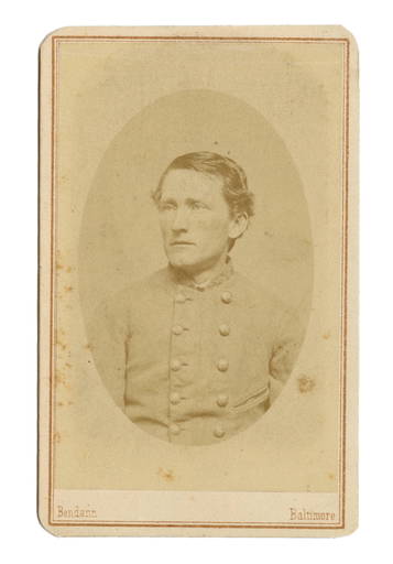 Rare Cdv Of Colonel Mosby