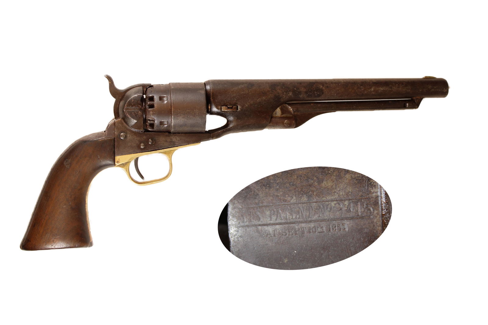 M1860 Colt Army Revolver w/ Cartouche [Civil War] - Feb 19, 2022 ...