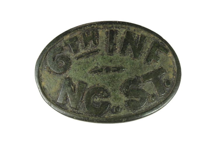 6th North Carolina Belt Plate (ncst)