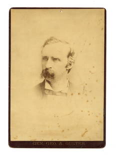 Photograph Of George Armstrong Custer In Buckskin