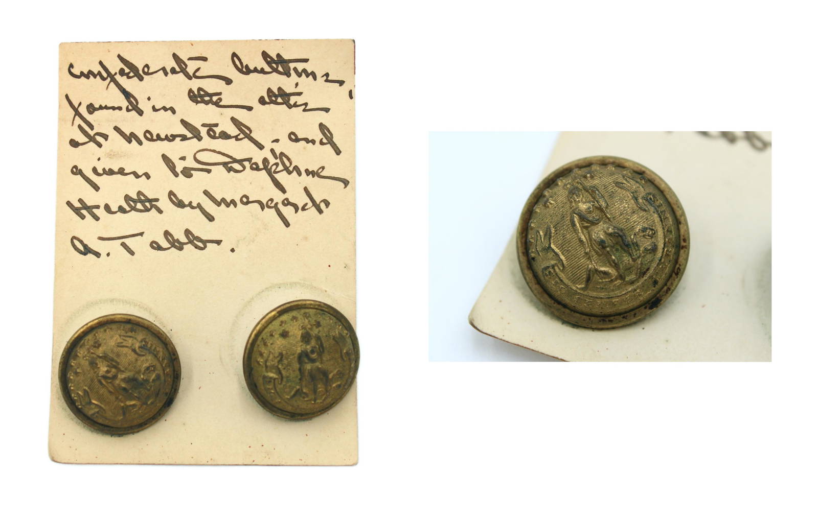 [civil War] Confederate Virginia Buttons Auction