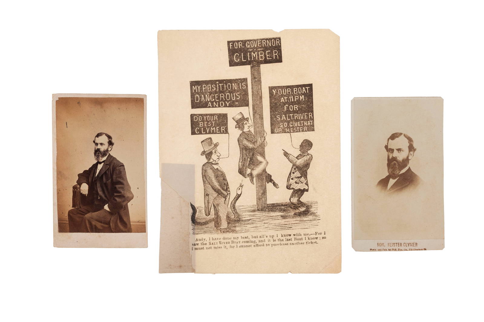 [reconstruction]. 1866 Pennsylvania Gubernatorial Election Salt River ...