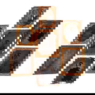 Incredible Sixth Plate Hand-tinted Ambrotype Of A Firefighter Auction