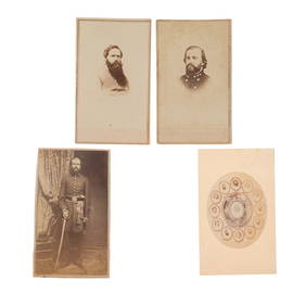 Civil War Cdv Photo 8th And 20th Michigan