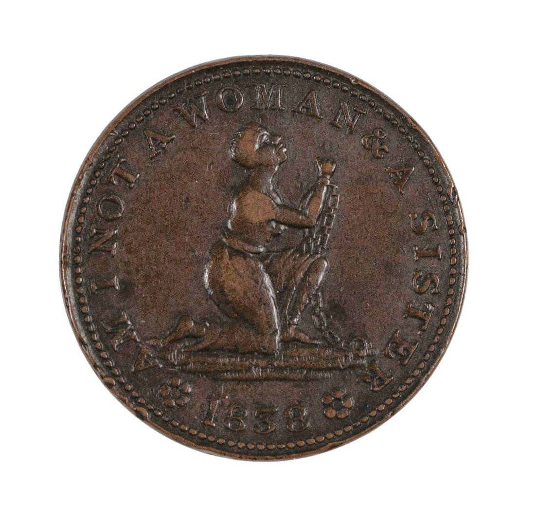 1838 American Anti-slavery Society Token Auction
