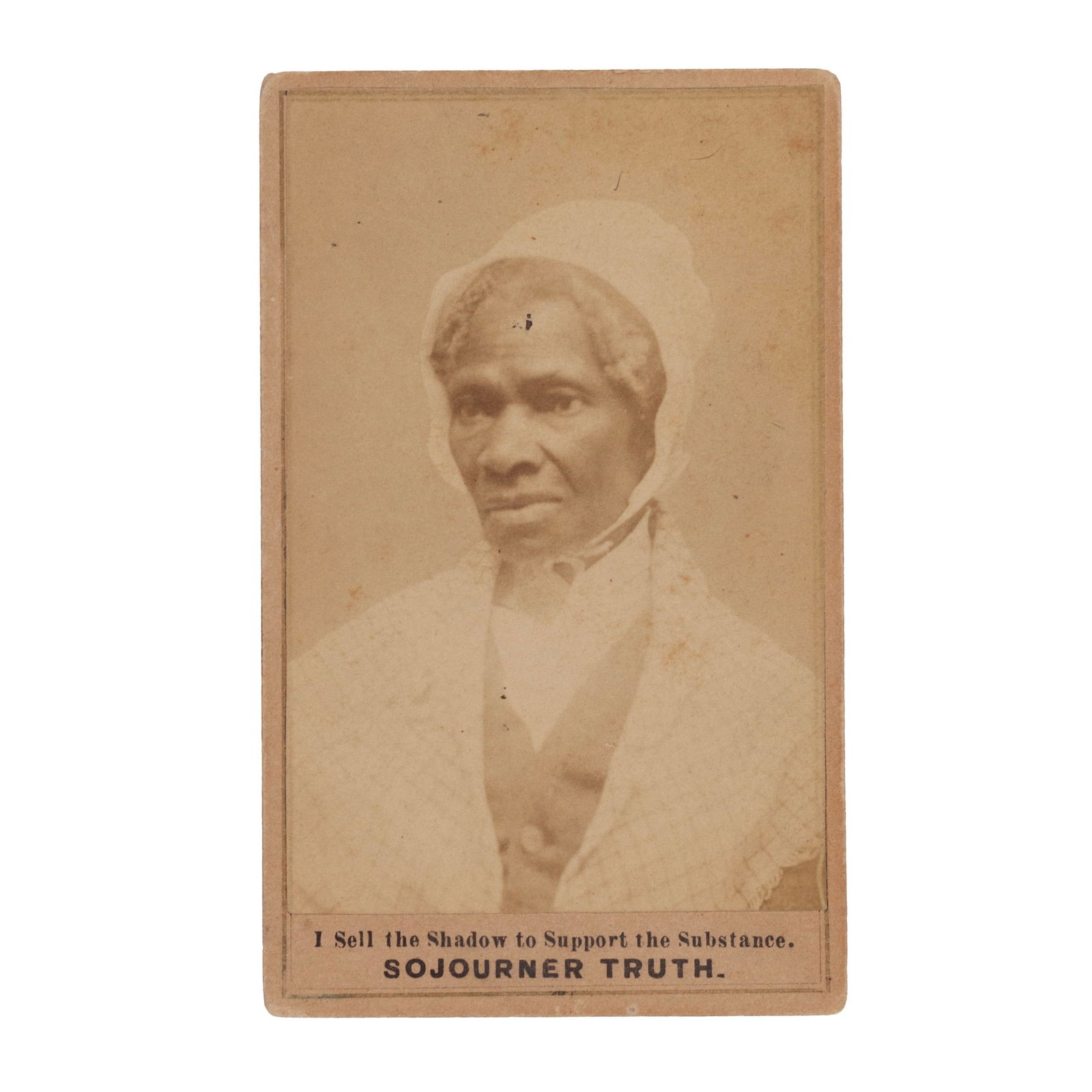 Sojourner Truth, Bust View (cdv) Auction