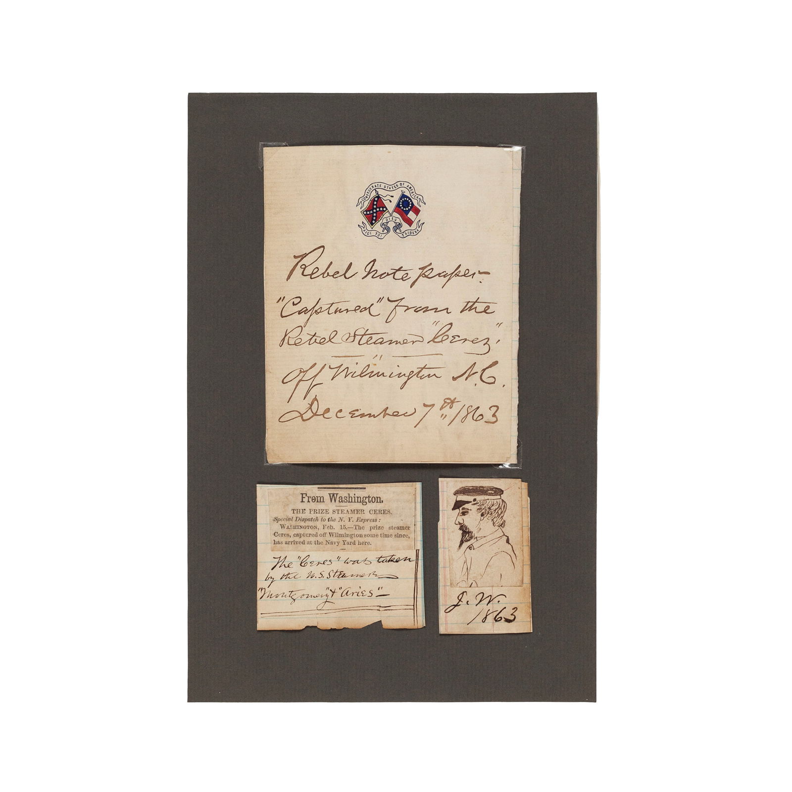 Captured Confederate Naval Relics Auction