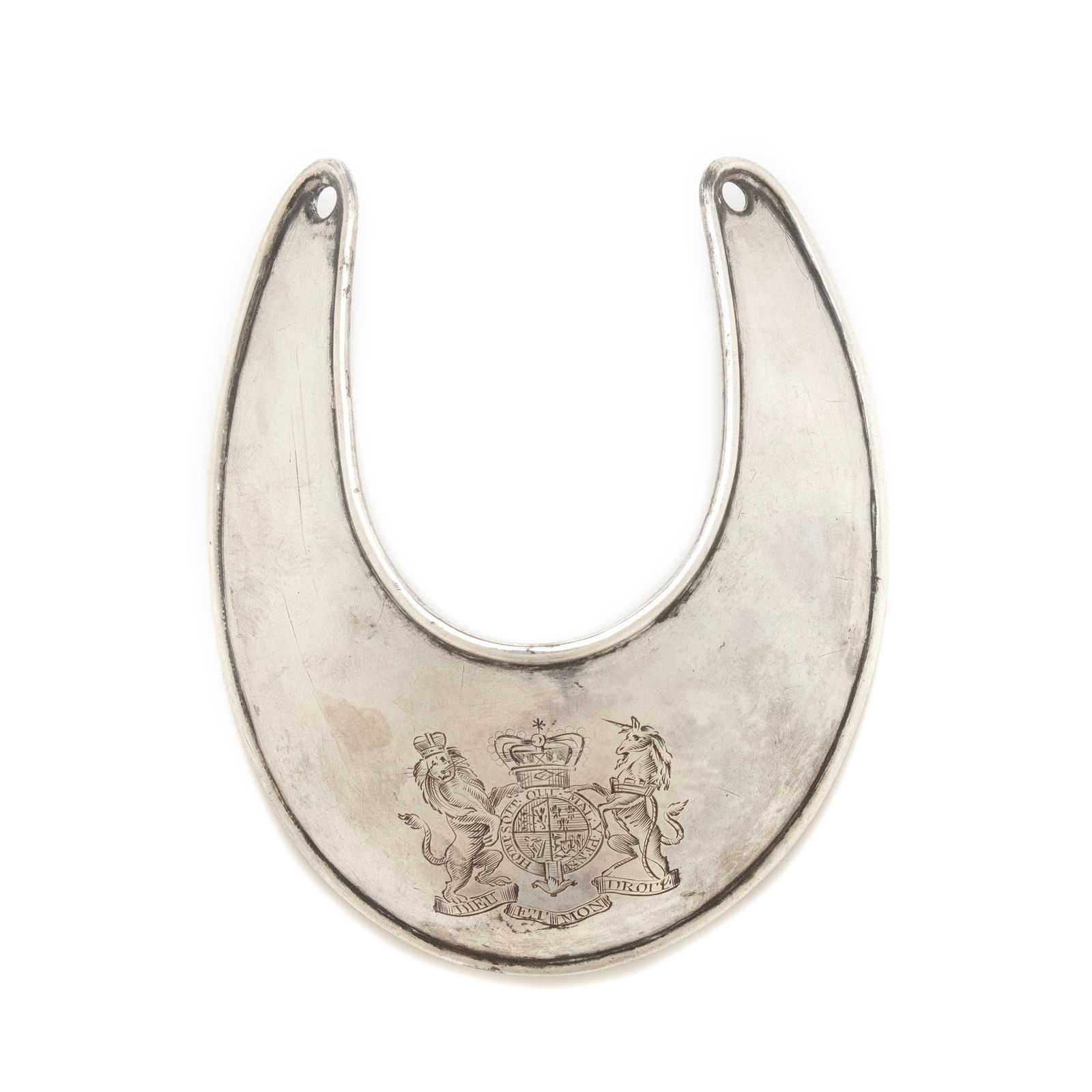 [militaria] Ca. 1765 British Silver Gorget Auction