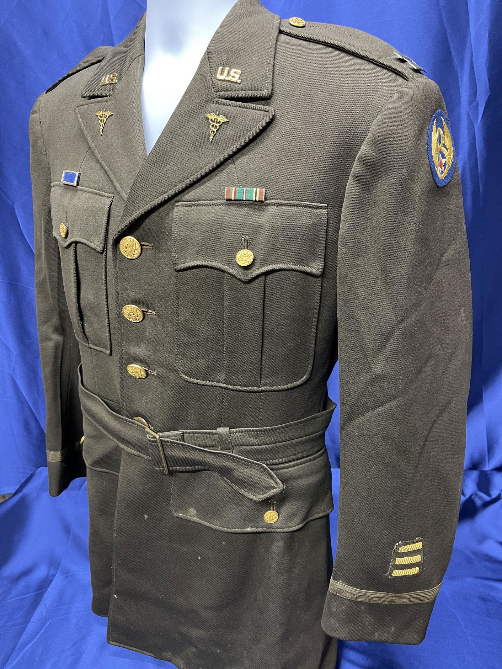 WWII 8th Army Air Corps Flight Surgeon's Uniform 8th (#0073) on Jan 02 ...