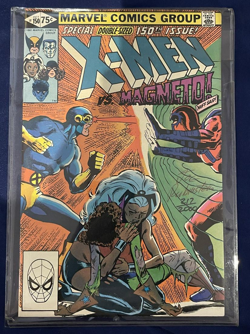 Uncanny X Men #150 Signed