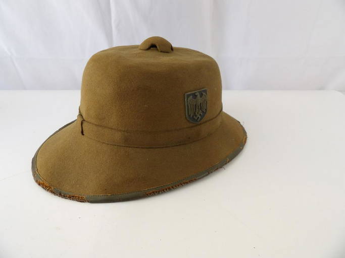 Ww2 German Heer Pith Helmet