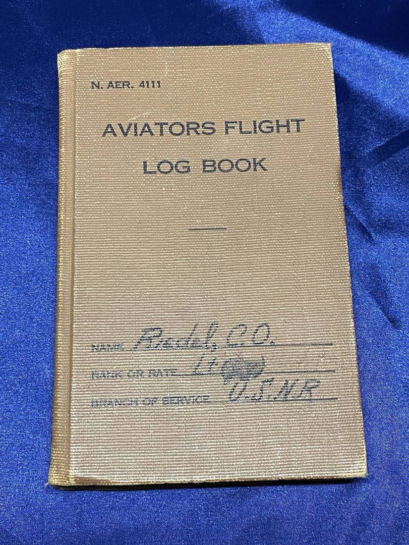 Wwii Usn Logbook First Usn Attack On Japanese Home Islands Auction
