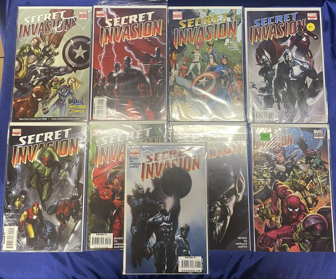 Secret Invasion Comic Book Lot
