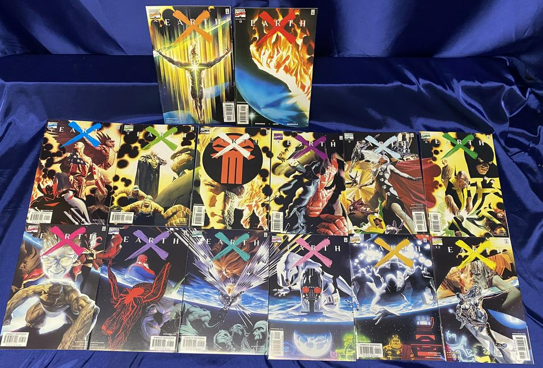 Earth X Comic Book Lot Auction