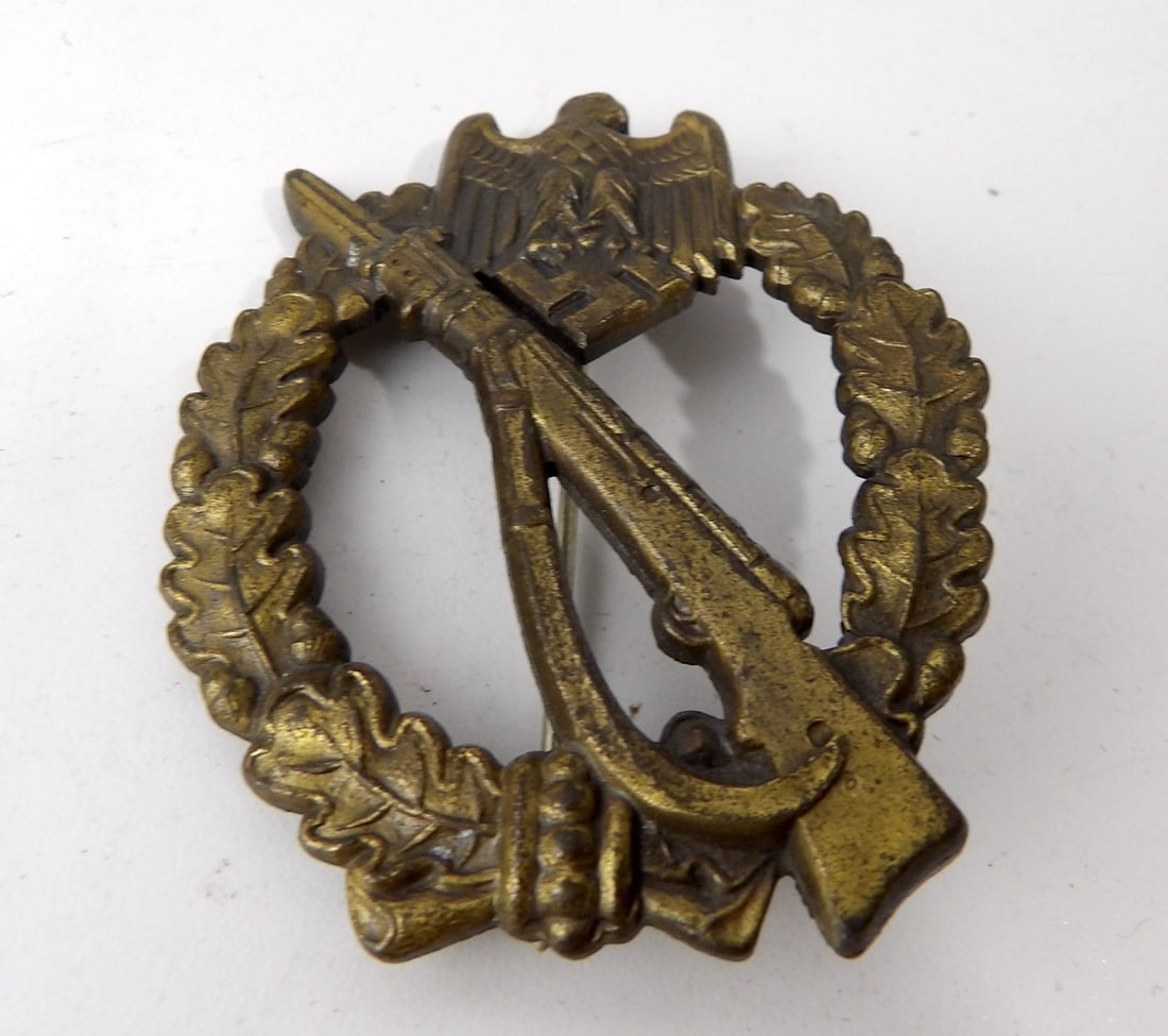 German Infantry Assault Badge Bronze Auction