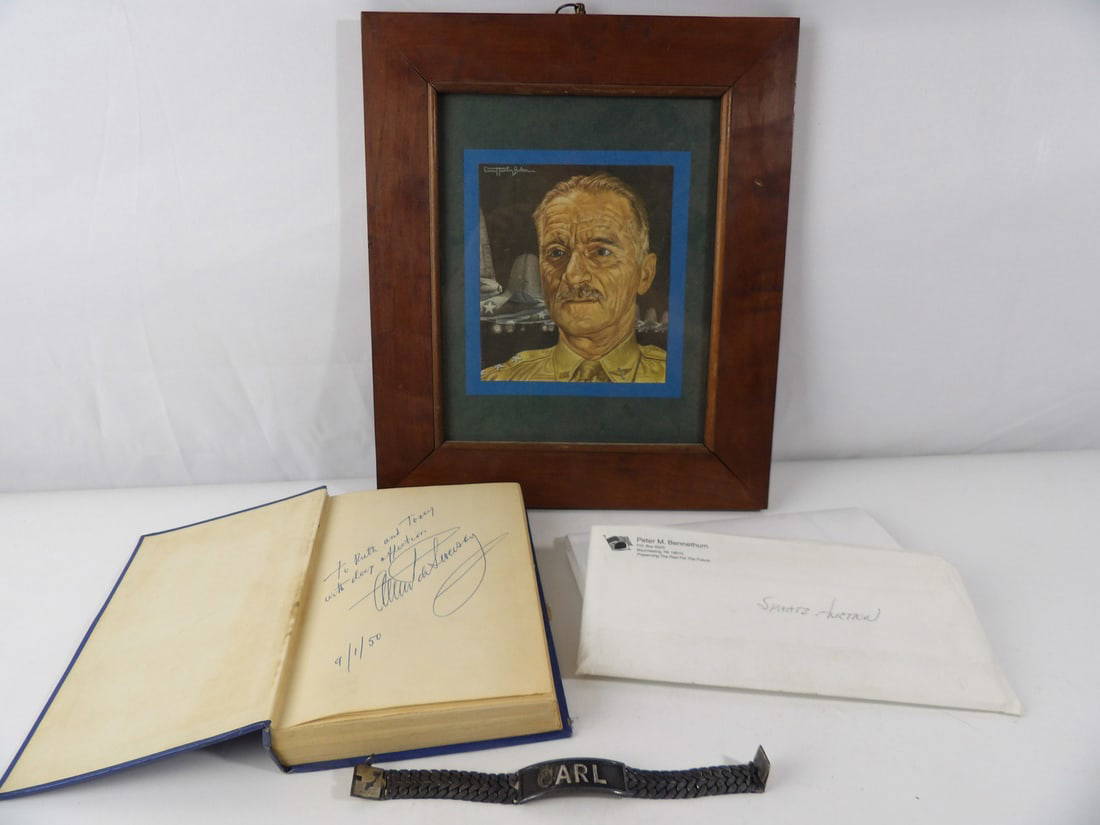 Ww2 Wwii Strategic Air Forces Commands General Carl Andrew Spatz ...