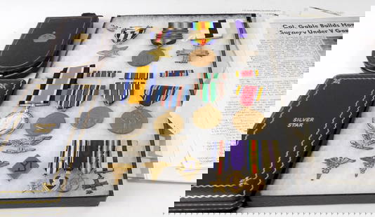 Us Wwi Silver Star Medal Grouping