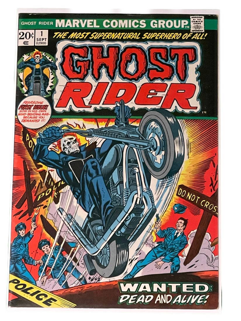 Marvel Ghost Rider 1 Comic Book Auction