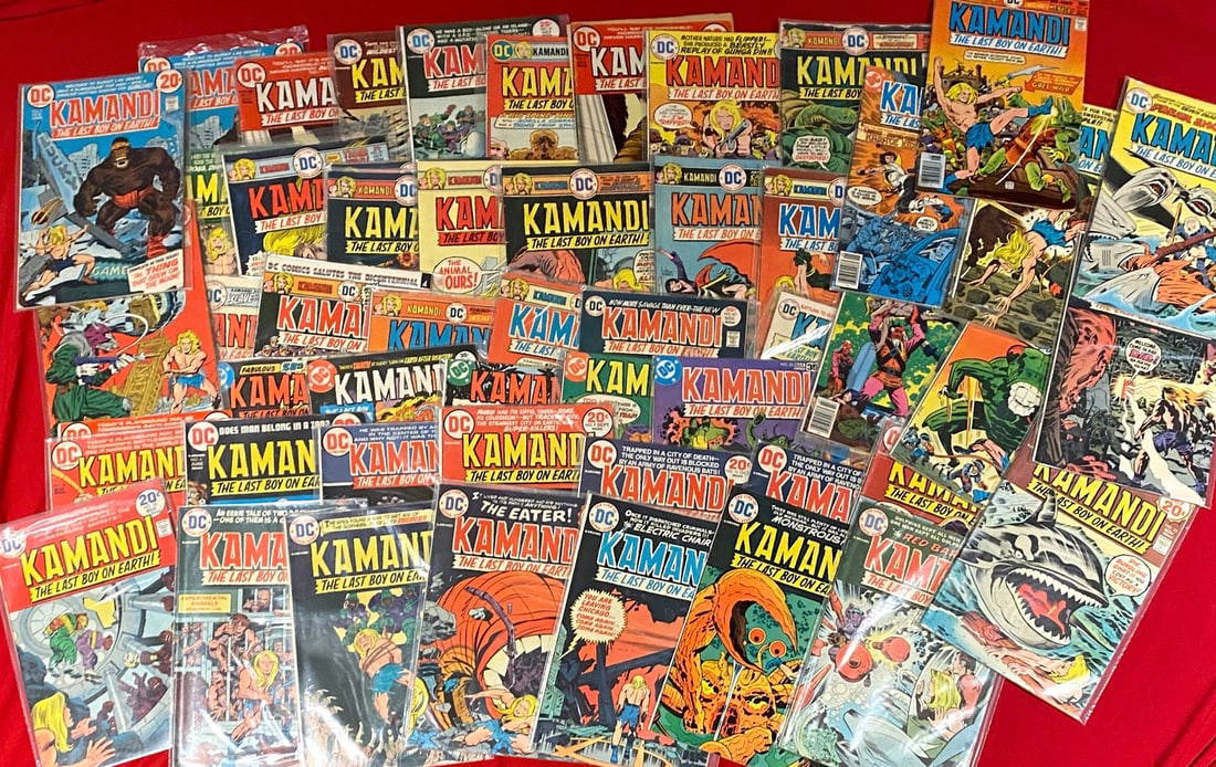 Dc Kamandi Comic Book Series - Bronze Auction