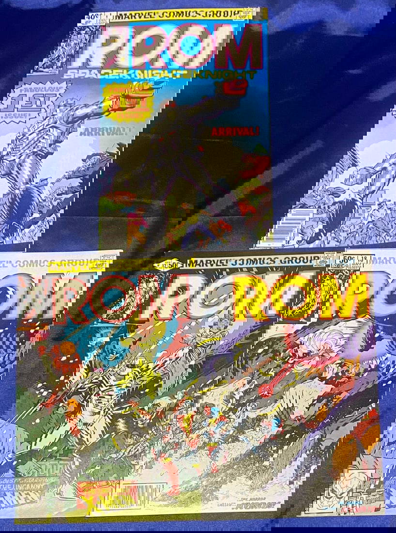 Marvel Rom Spaceknight Issue 1, 17 And 18 Auction